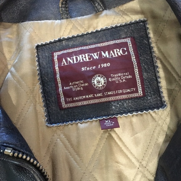 Andrew Marc | Jackets & Coats | Andrew Marc Mens Leather Jacket | Poshmark